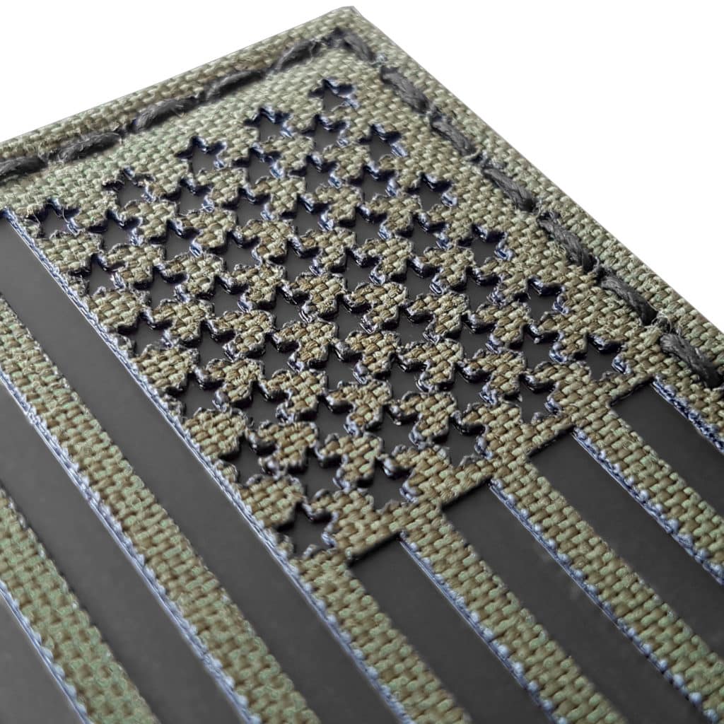 Usa Reversed Flag Patch With Ir Infrared And Velcro Vanguard