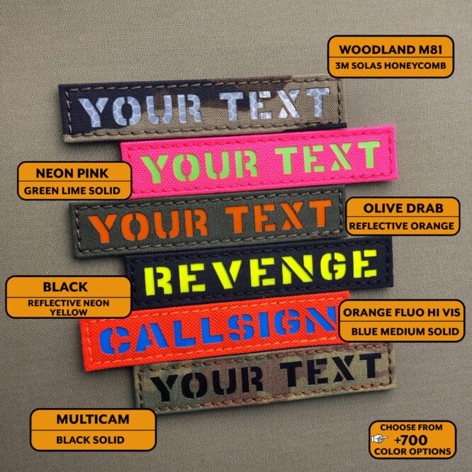 Custom Your Name Tape Patch【CUSTOMISE IT YOUR WAY】