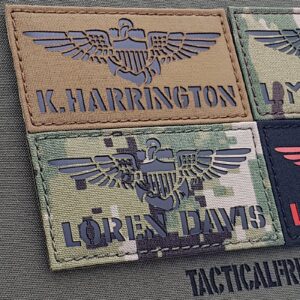 Custom Patches [ Mil-Spec, Lasercut, VELCRO backed ]