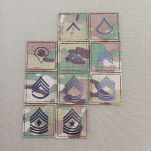 Rank Patches Made to Military Standards | Tactical Freaky