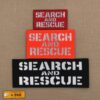 Hi Vis Search and Rescue Panel Patch【SHOP NOW】