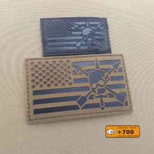 Nous Defions Green Beret SF US Flag Patch【CLICK TO BUY】