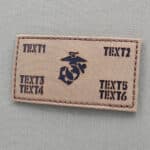 Custom USMC FLAK Patch 6 Text【CUSTOMISE IT】