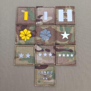 Rank Patches Made to Military Standards | Tactical Freaky